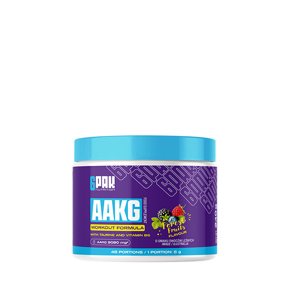AAKG - 240g | L-arginina | Budowanie masy | Sklep 6PAK Nutrition